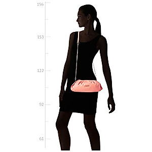 GUESS womens Central City Clutch, Coral, One Size US