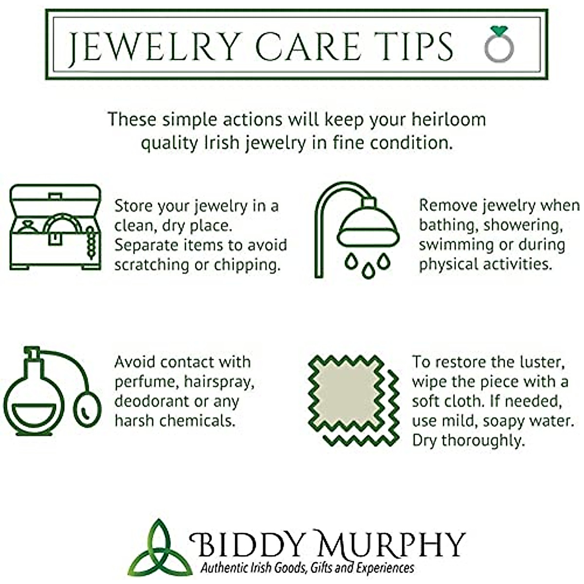 Biddy Murphy Women's Claddagh Maids Ring Made in Ireland Classic Sterling Silver Traditional Claddagh Design Fine Details Made in Co. Dublin by Irish Artisan Jewelers Size 6