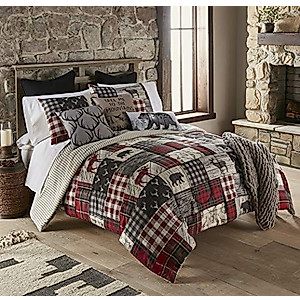 Donna Sharp Throw Pillow - Timber Bear Decorative Throw Pillow - 11" x 22" Rectangle