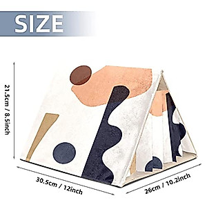 Y-DSIWX Guinea Pig House Bed, Rabbit Large Hideout, Small Animals Nest Hamster Cage Habitats Color