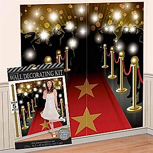 Hollywood Scene Setters Wall Decoration - 65" x 32.5", 2 Pcs