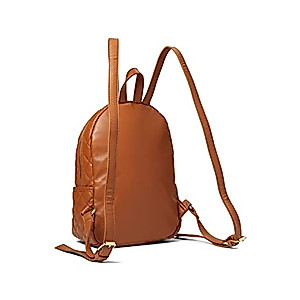 Steve Madden Mia Quilted Backpack Cognac One Size