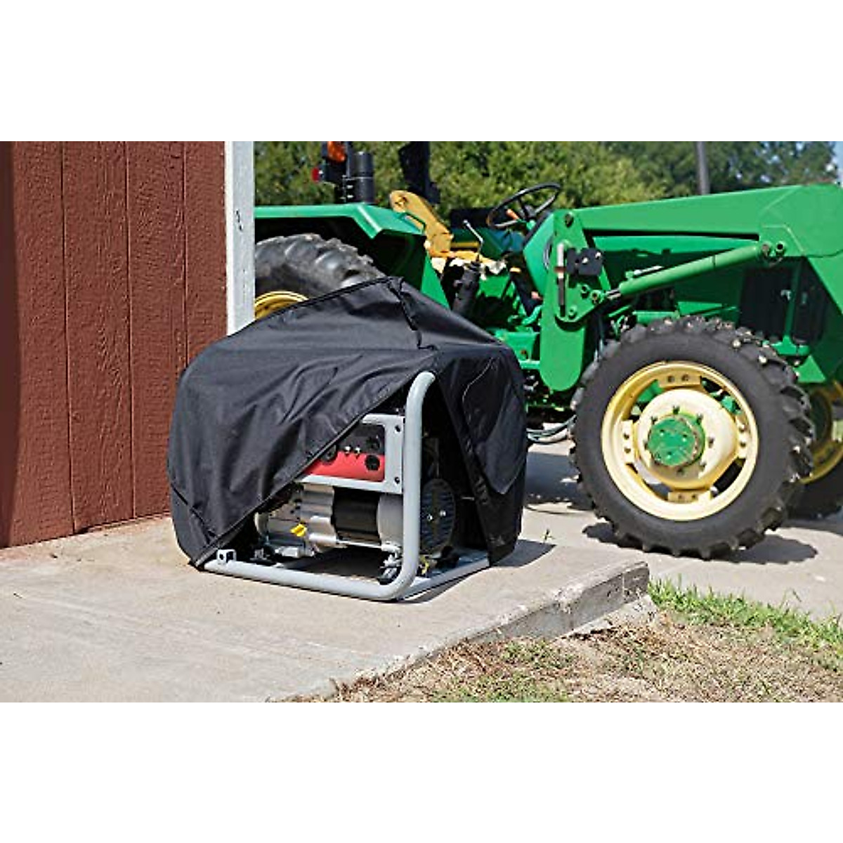 Sturdy Covers Power Generator Defender - Durable, Weatherproof Generator Cover (Black, Large)