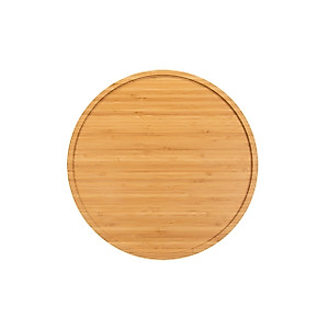 Mateda 12" Bamboo Lazy Susan Turntable for Pantry Cabinet or Table (12 inch)