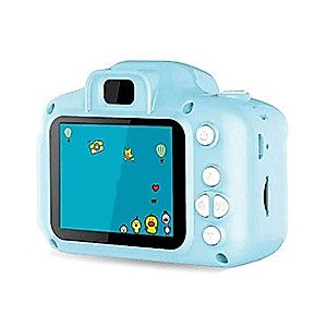 LKYBOA Plastic Children's Camera - Camera, 1080P HD Mini Video Camera for Children w/ 32GB Memory Card (Color : Pink)