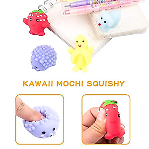 Sensory Fidget Toys Set, 27pcs Stress Relief and Anti-Anxiety Tools Bundle for Kids and Adults, Marble and Mesh, Pack of Squeeze Balls, Soybean Squeeze, Flippy Chain