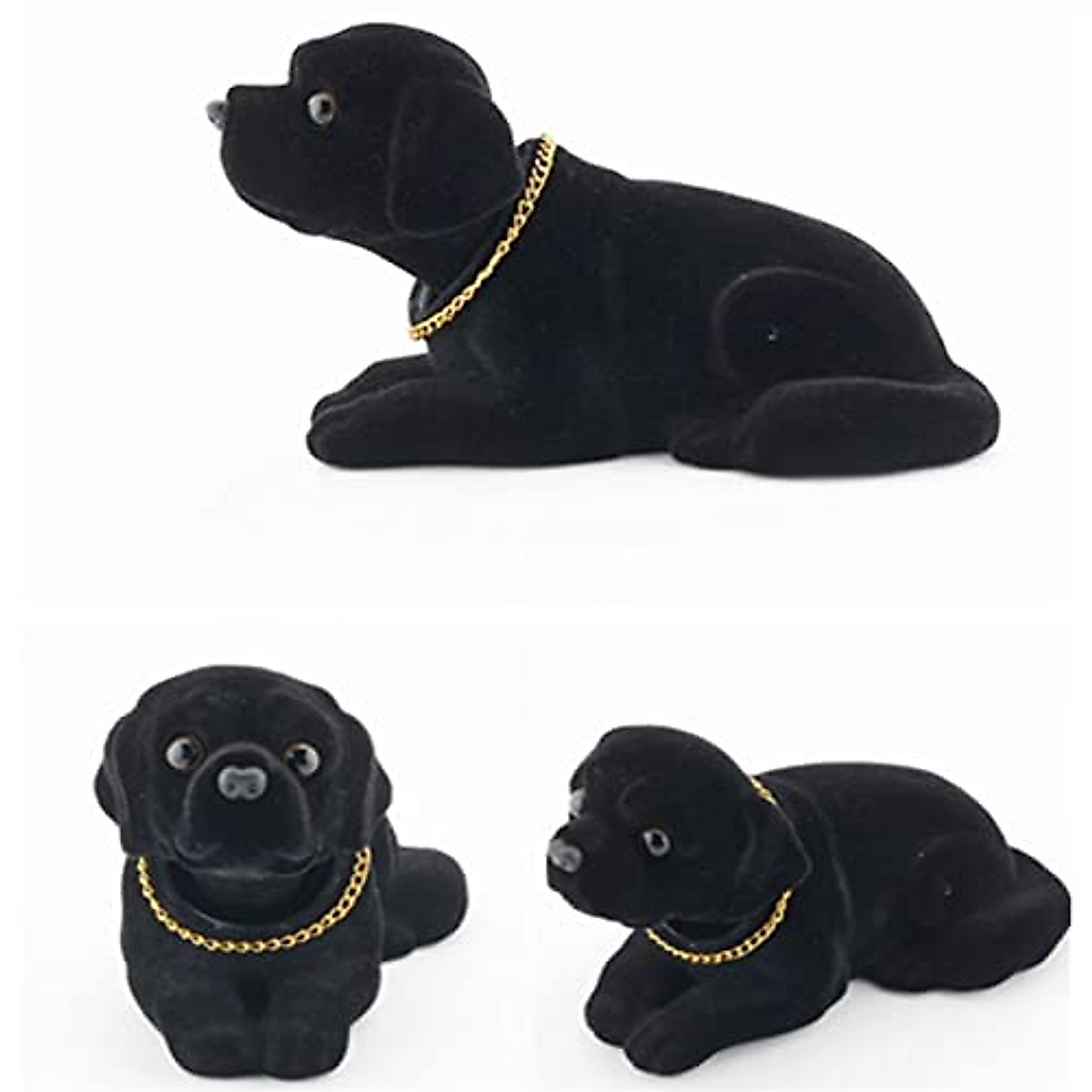 WJCCBJQXW Car Ornaments Nodding Dog Auto Dashboard Shaking Head Dog Car Styling Bobblehead Dog Toy Rocking Head Dog Car Accessories (Color : Chihuahua)