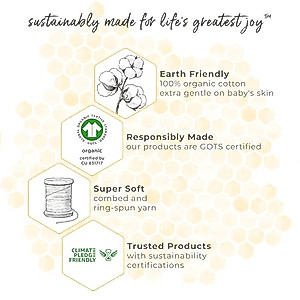 Burts Bees Baby Infant Blanket, Cable Knit, Made with 100% Soft Breathable Organic Cotton, Nursing Blankets, Machine Wash Baby Newborn Essentials, Size 30 x 40 Inch