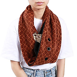 Pet Bonding Scarf (Snake) - Carry Bonding Pouch - for Chinchillas, Hedgehogs, Rats, Sugar Gliders, Guinea Pigs, Rabbits, Hamsters, Gerbils, Squirrels, Ferrets, Kittens, Parrots, Birds, Reptiles