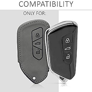 kwmobile Key Cover Compatible with VW Golf 8 - Grey