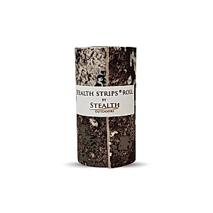 Stealth Strips Strata Camo Silencing Tape | Self Adhesive Silencing Fabric | Great for Quieting All of Your Metal Hunting Gear and Accessories | (4” X 72” Roll) (Strata Camo, 4" Wide)