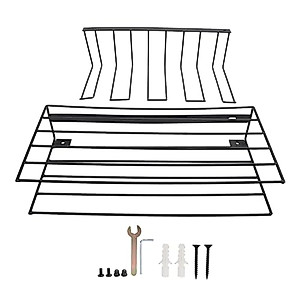 Power Tool Organizer, Floating Tool Shelf Wall Mounted, Power Tool Organizer Wall Mount, 3 Layers Storage Rack, Heavy Duty Tool Storage Rack for Garage Organizer