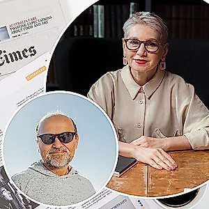 FEISEDY Fashion Reading Sunglasses Women Men Square Reader Sunglasses UV400 Protection Polarized Lens B2390（Red,1.50x）