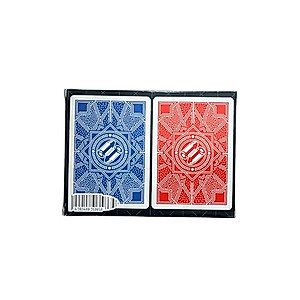 Bullets Playing Cards, Waterproof Plastic Playing Cards, Poker Size Double Pack with Paulie Design, Jumbo Index & Two Pips, Durable Professional Deck for Texas Holdem Poker, Includes Cut Card