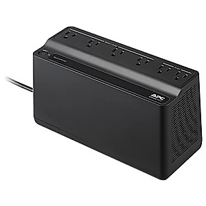 SCHNEIDER ELECTRIC BN450M-CA APC Back-UPS, 6 Outlets, 450VA, 120V, Retail