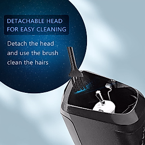 URTTSPI Cordless, Rechargeable,Electric Beard Mustache Hair Precision Trimmer Coded Guide Comb for Men