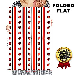 Konsait Ladybug Wrapping Paper Large Sheet Flat Gift Wrapping Paper For Men Women Boys and Girls Wrapping Paper Birthday 4 Different Designs 27.6 x 20.5 Inch - 12 sheets