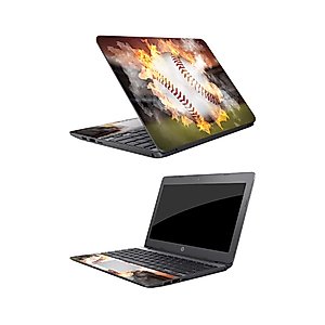 MightySkins Skin Compatible with HP Chromebook 11 (2018) 11.6" - Fastball | Protective, Durable, and Unique Vinyl Decal wrap Cover | Easy to Apply, Remove, and Change Styles | Made in The USA