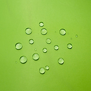 Kevin Textile Patio Furniture Pillows Outdoor Waterproof Pillow Covers with White Piping for Garden Couch, 2 Pieces, 12"x20", Green