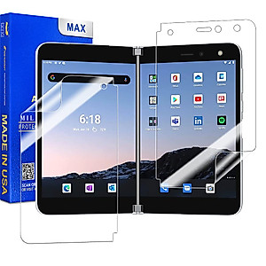 ArmorSuit 2 Pack MilitaryShield Screen Protector Designed for Microsoft Surface Duo (2020) Max Coverage HD Clear Film - Made in USA