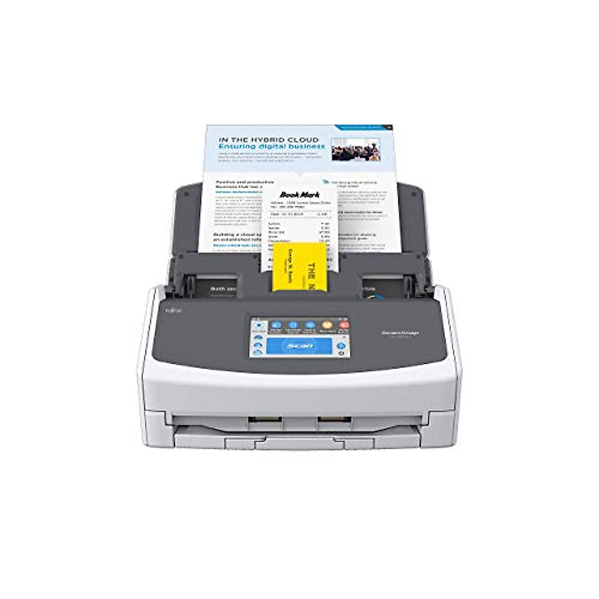 Fujitsu ScanSnap iX1500 Color Duplex Document Scanner with Touch Screen for Mac and PC [Current Model, 2018 Release] (Renewed)