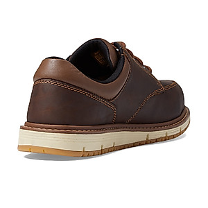 KEEN Utility Men's San Jose Oxford Low Alloy Toe Industrial Wedge Work Shoes, Gingerbread/Off White, 7.5 Wide