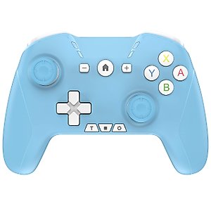 FONLAM Switch Controller Compatible with PC/iOS/Android, Wireless Controller for Nintendo Switch Lite/OLED, Programmable Back buttons, Cross Key is Interchangeable With Left Joystick, Layout of ABXY Can Be Changed, Adjustable Turbo Function/Vibration, Aut