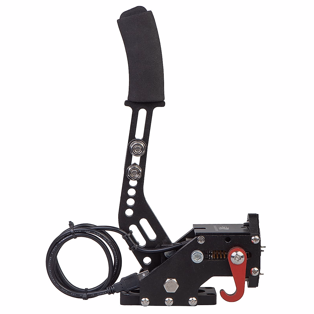 CNRAQR PC Racing Game USB Handbrake for 16Bit SIM for Racing Games, Compatible with G27 G29 G920 G923 T500 T300 Simulate Linear Handbrake(Only PC System)