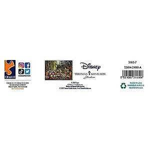 Ceaco - Thomas Kinkade - Disney - Mickey and Minnie Halloween Fun - 1000 Piece Jigsaw Puzzle
