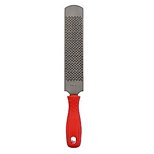 Rural365 Farrier Rasp File and Rubber Handle - Mini Rasp Hoof File Equine Hoof Rasp for Horses, Pig Hoof File, Goat Rasp