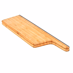 Folding Bamboo Cutting Board with Handle, Taste plus Foldable Wood Cutting Boards for Kitchen, Folding Bamboo Chopping Board 10.9 x 8.4 Inch