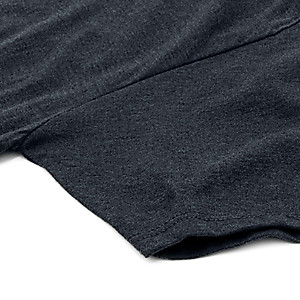 Tee Luv Men's Distressed Ford Signature Shirt, Navy Heather, S