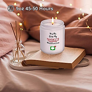 Funny Birthday Gifts for Women Men, Romantic Anniversary for Him Her Boyfriend Girlfriend Wife Husband Couples Best Friends BFF Bestie Lavender Christmas Valentines Day Candle Present