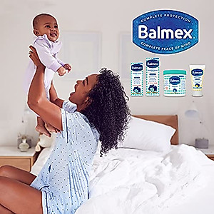 Balmex Complete Protection Daily Baby Diaper Rash Cream, Clinically Proven To Reduce Redness in Just One Use*, with Zinc Oxide + Botanicals, Pediatrician-Recommended, 4oz, 3 Pack
