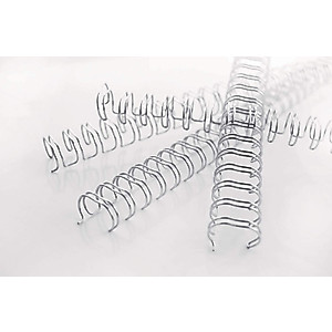 GBC WireBind Binding Wires, 12.5 mm, 115 Sheet Capacity, A4, White, Pack of 100, RG810870