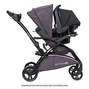 Baby Trend Sit N' Stand® 2.0 Stroller, Simply Pink