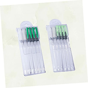 MAGICLULU 2 Set/12pcs Art & Craft Project Back to Art Supplies Classroom Drawing Supplies Water Color Brush Pens Water Soluble Colored Pencils Water Coloring Brush Pen Lettering Set