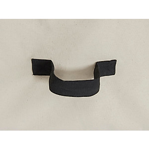 Canvas Storage Bags for Comforters and Blankets - X-Large Zippered Storage Bags for Blankets, Comforters, and Clothes - Easy Storage Under Bed, 100% Cotton, Breathable with Carrying Straps (2 Bags)