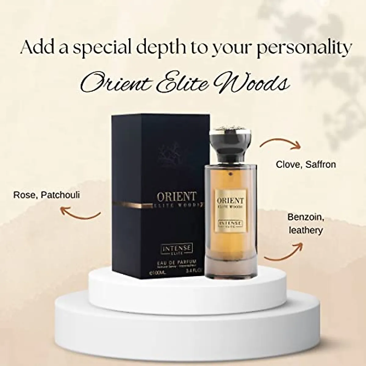 Orient Elite Woods for Men EDP - Eau De Parfum 100ml(3.4 oz) with Magnetic Gift Box Perfect For Gifting | Christmast Gift Basket, Holiday Gift Box, Perfume, Oud perfume, Perfumes for men, Men's fragrances, Fragrance, Men's eau de parfum | Clove, Saffron,