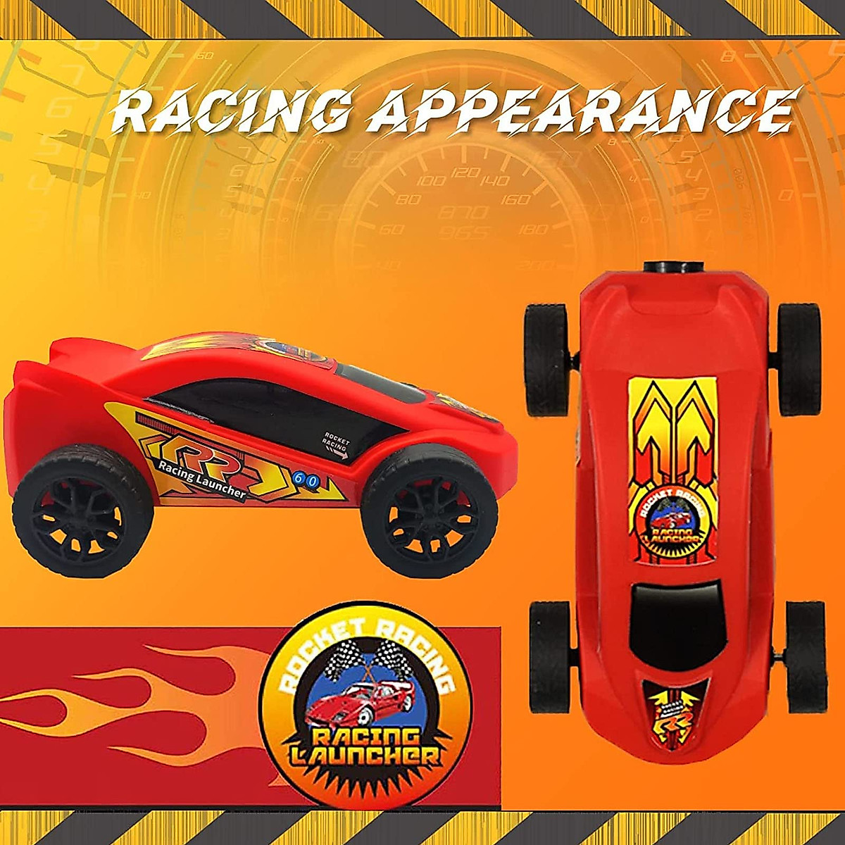 Ynzix Boy Toys Outdoor Toy Cars Air Powered Car for Racing STEM Gifts for Kids Boys and Girls Toys Age 5 6 7 8