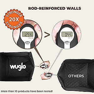 Extra Stable Dog Car Seat - Robust Car Dog Seat or Puppy Car Seat for Small to Medium-Sized Dogs - Reinforced Walls and 3 Belts - Waterproof Pet Car Seat for Back and Front Seat (Black)