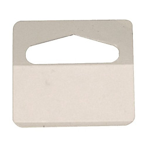 National Artcraft® Clear Plastic Display Hanger Tabs - Self-Stick (Pkg/100)