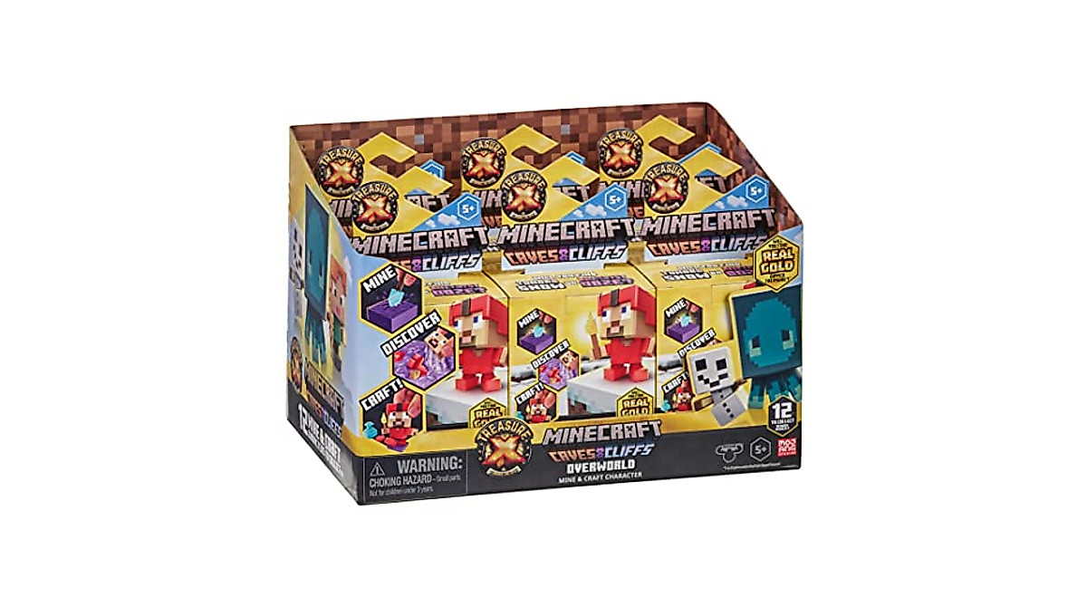 Treasure X Minecraft Caves & Cliffs - Overworld Characters. Mine ...