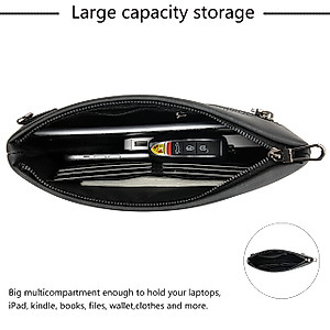 FSD.WG Mens Clutch Bag Man Purse Handbag 12 inches Large Hand Bag Big Clutch Wallet 3 COLOR