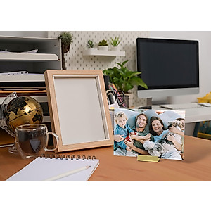 PODUFF Gold Table Number Holders, 12-Pack Metal Place Card Stands & Picture Holders with Storage Box - Ideal for Weddings, Anniversaries, and Parties