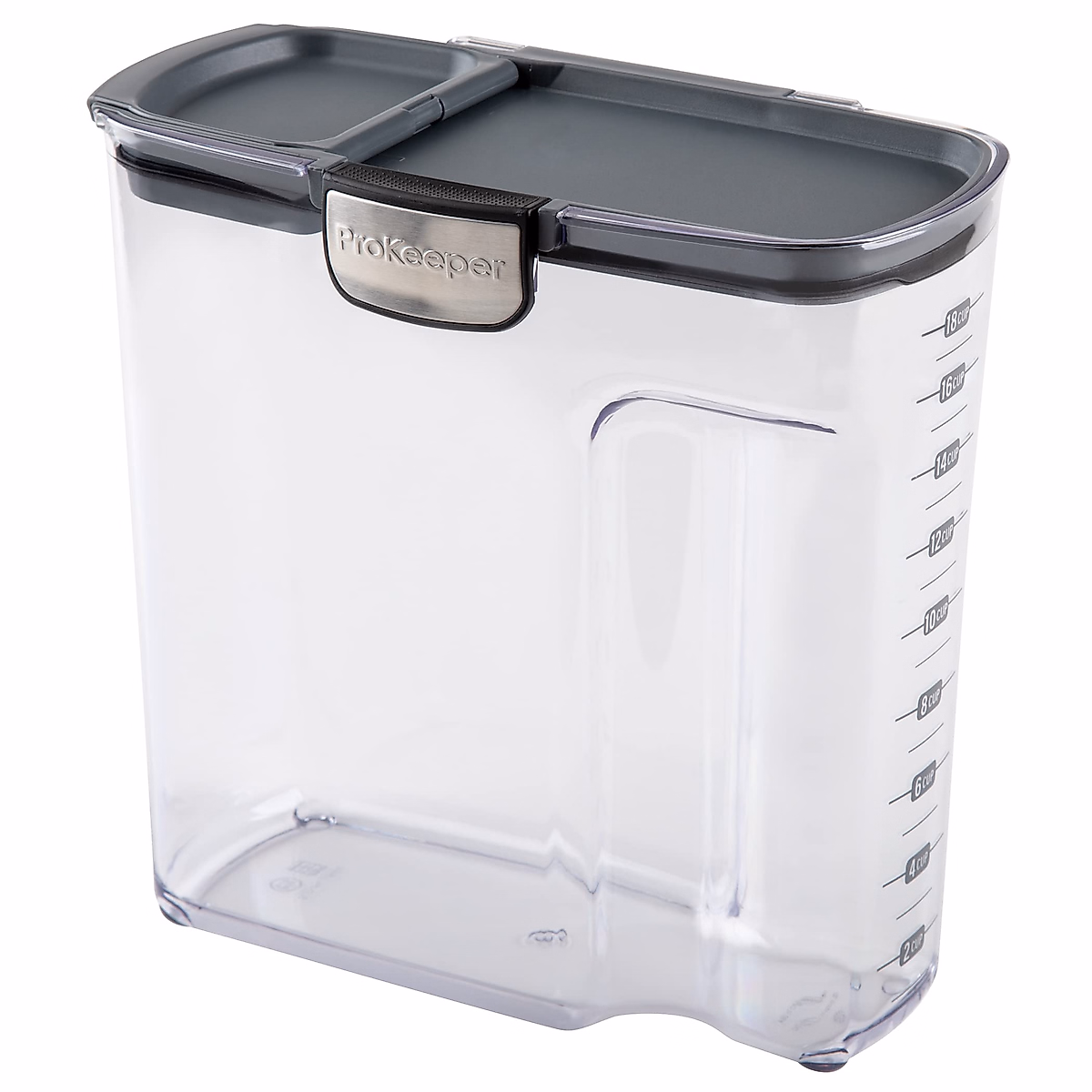 Progressive International ProKeeper+ 4.5-quart Large Cereal Keeper Multipurpose Airtight Stackable Food Storage Container