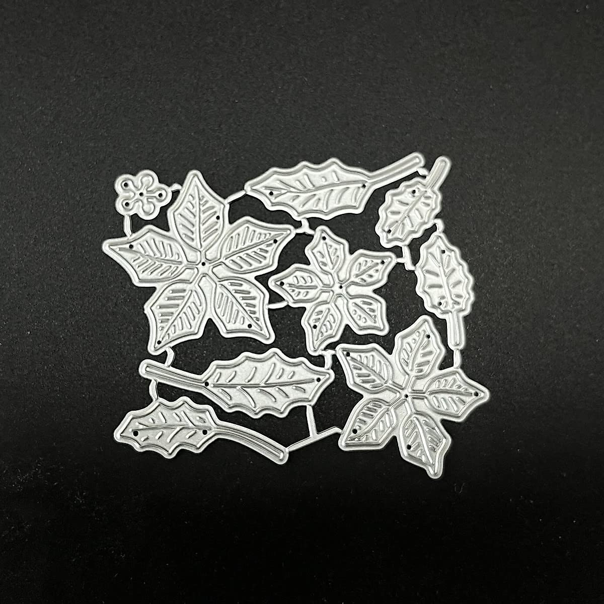 Spring Summer Flower Metal Cutting Die Cuts, Embossing Stencil for DIY Scrapbooks Photo Albums Paper Crafts Decorative (1)