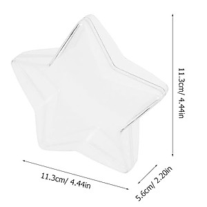 NUOBESTY Storage Case Clear Boxes Storage Container Lids Clear Beads Containers Bead Storage Mini Bead Boxes Clear Organizer Bins Bead Organizer Storage Manicure Accessories Stackable White