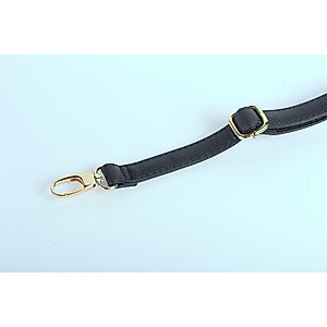 Beacone Adjustable Leather Replacement Crossbody Handbag Purse Strap Shoulder Bag Strap (Coffee)