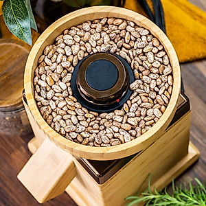 NutriMill Harvest Electric Stone Grain Mill, 450 Watt - Bronze